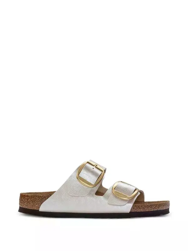 BIRKENSTOCK Arizona Big Buckle Sandals - Silver