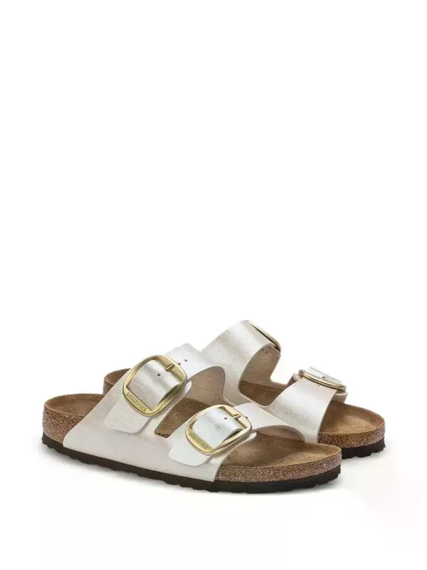 BIRKENSTOCK Arizona Big Buckle Sandals - Silver