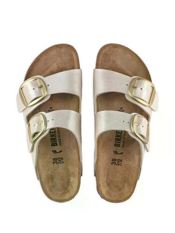 BIRKENSTOCK Arizona Big Buckle Sandals - Silver