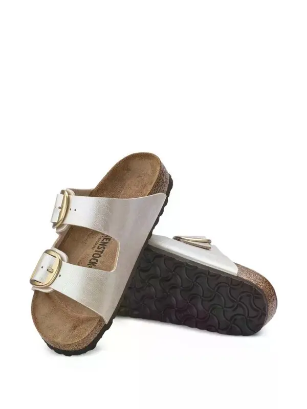 BIRKENSTOCK Arizona Big Buckle Sandals - Silver