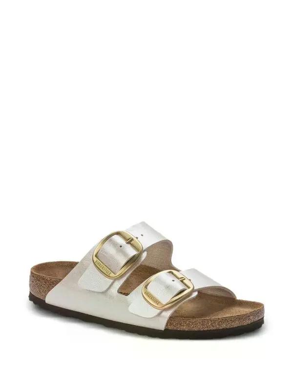 BIRKENSTOCK Arizona Big Buckle Sandals - Silver