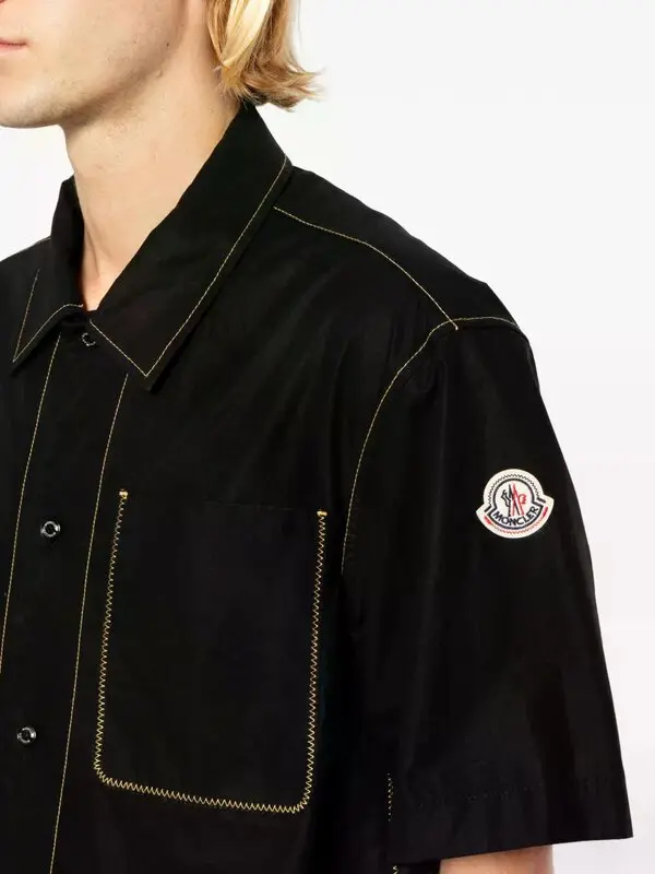 Moncler Cotton Short-sleeved Shirt