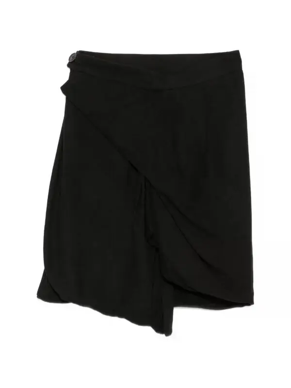 VIVIENNE WESTWOOD Zora Draped Mini Skirt - Black