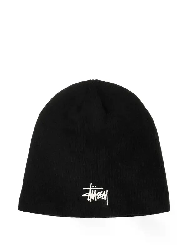 StÜssy Embroidered Beanie - Black