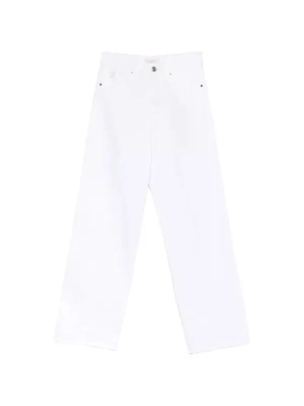 Jacob Cohen Grace Wide Leg Jeans - White