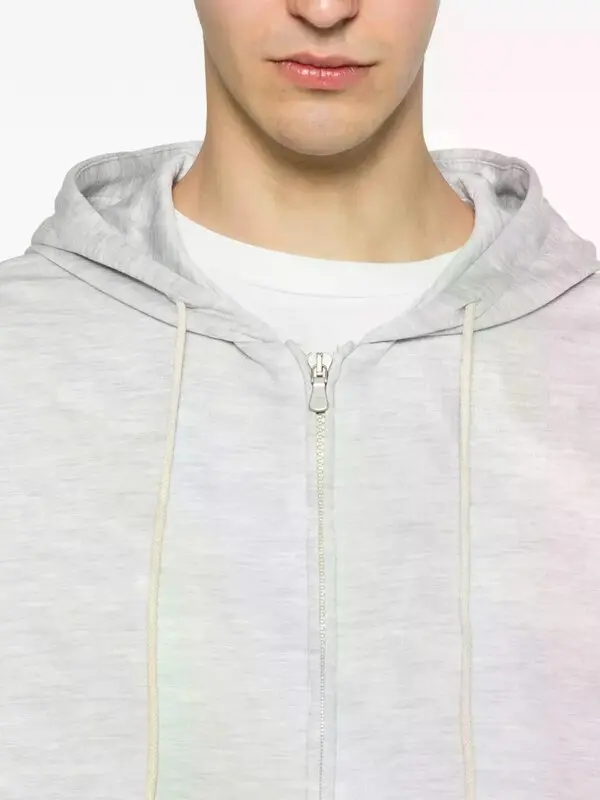 Eleventy Zip-fastening Hoodie - Grey