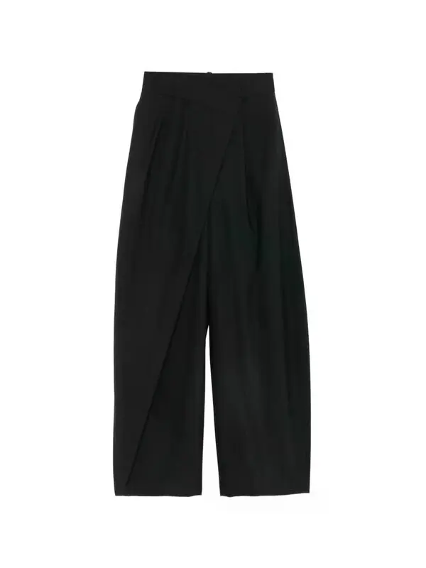 JUUN.J Pocket Pleated Trousers - Black