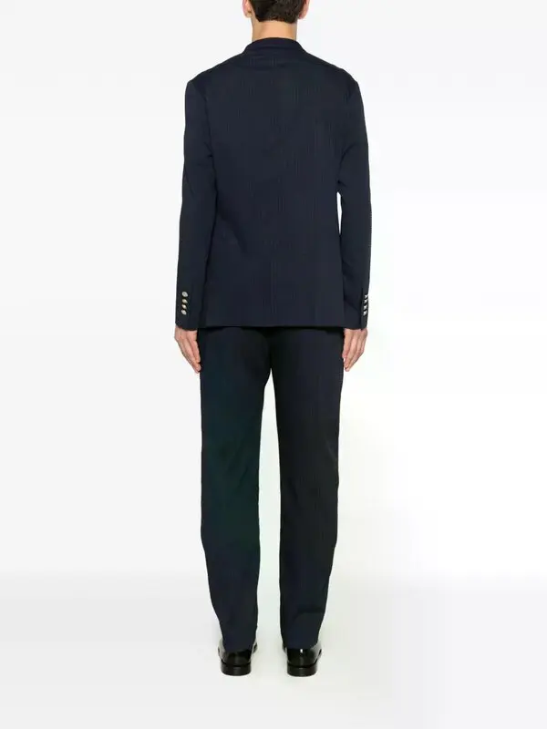 Eleventy Double-breasted Chest-pocket Suit