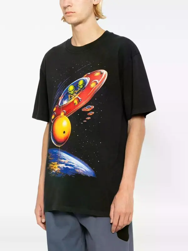 MELT Graphic-print Cotton T-shirt