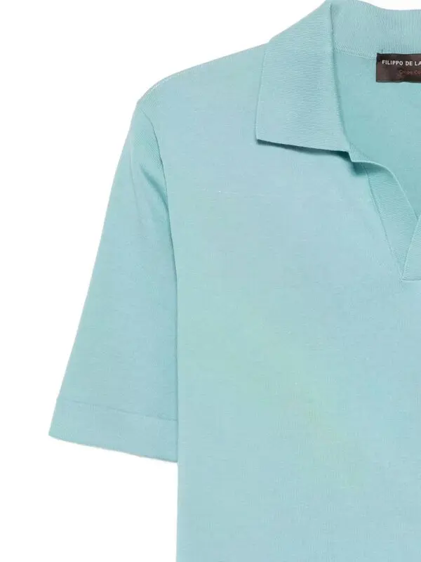 FILIPPO DE LAURENTIIS Short-sleeved T-shirt - Blue