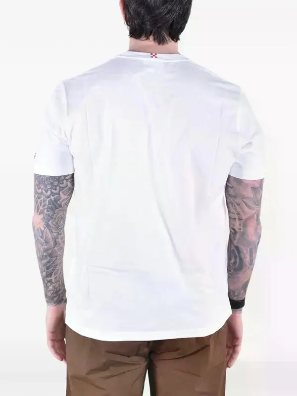 MC2 SAINT BARTH Embroidered Cotton T-shirt