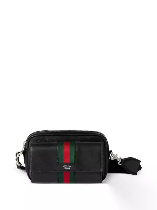 Gucci Mini Trademark Messenger Bag - Black