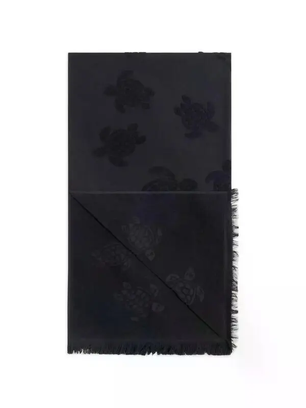 Vilebrequin Turtle-jacquard Fringed Towel