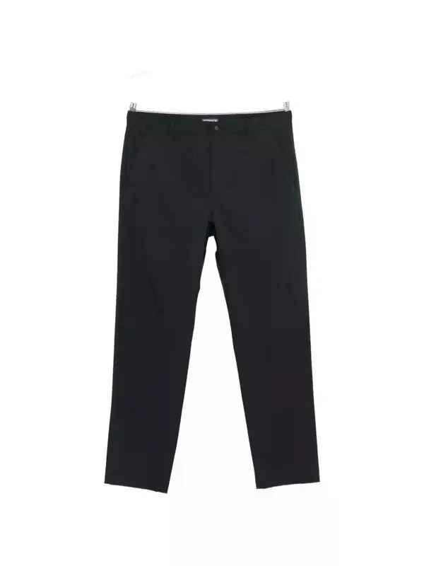 PEOPLE OF SHIBUYA Logo-patch Trousers - Black