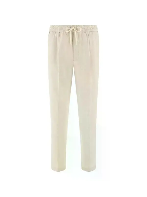 Boggi Milano City Drawstring-waist Trousers - Neutrals