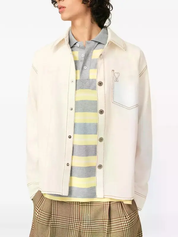 Ami De Coeur Shirt Jacket - Neutrals