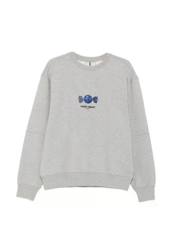 ADER ERROR Graphic-print Sweatshirt - Grey