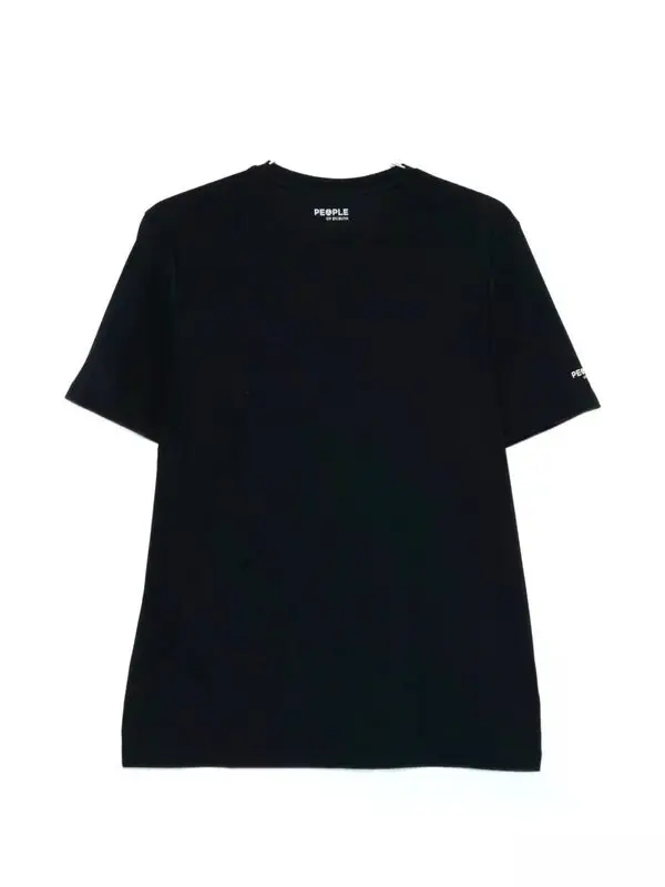 PEOPLE OF SHIBUYA Logo-print T-shirt - Black
