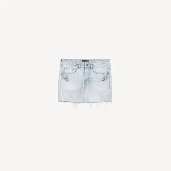 Balenciaga City Mini Skirt - Blue