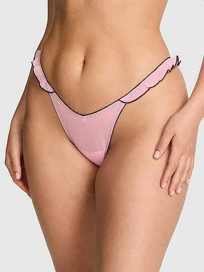 Pink Wink™ Flutter Thong Panty - Pink
