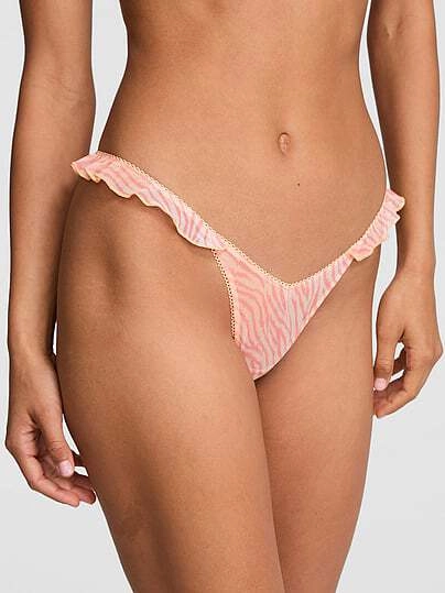 Pink Wink™ Flutter Thong Panty - Print