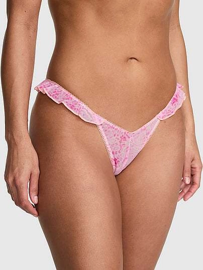 Pink Wink™ Flutter Thong Panty - Print