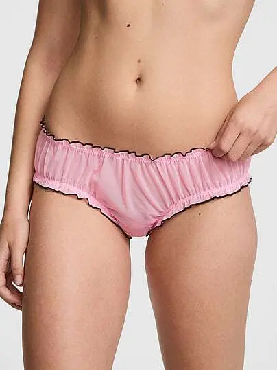 Pink Wink™ Ruﬄe Cheeky Panty - Pink