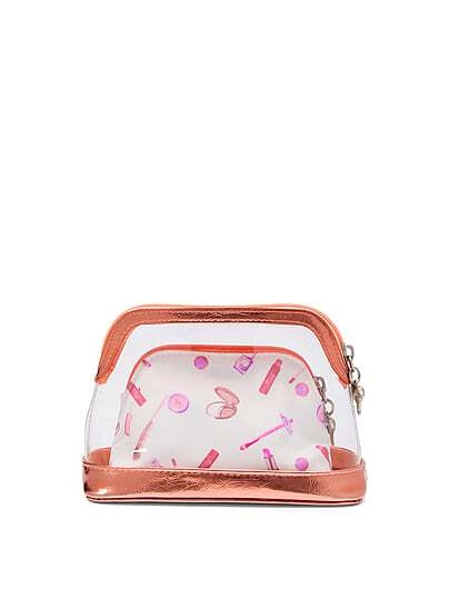 Pink Makeup Bag Duo - Print