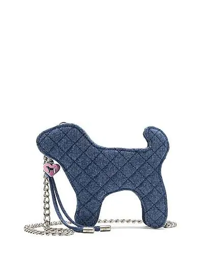 Pink Dog Shoulder Bag - Multicolored