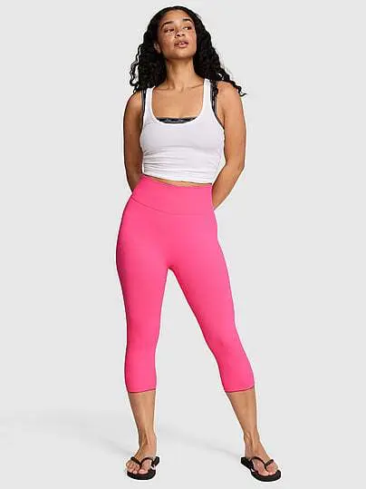 Pink Anywear Capri Leggings - Pink