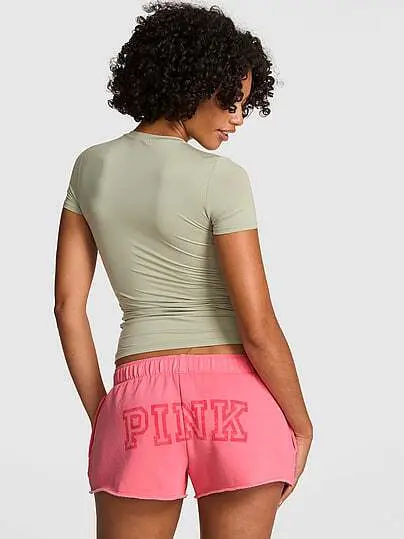 Pink Campus Fleece™ Shortie - Pink