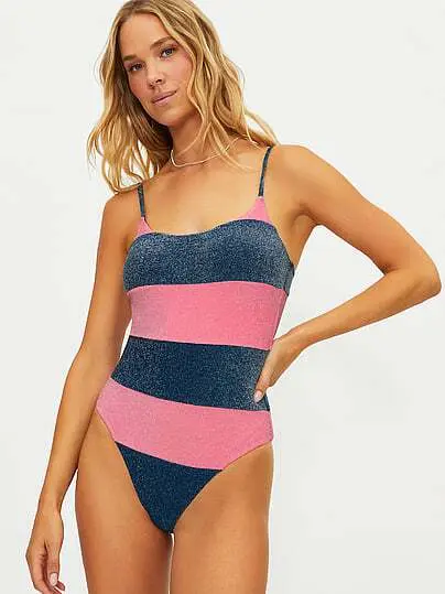 Victoria's Secret Beach Riot Calista One-piece Swimsuit - Multicolored