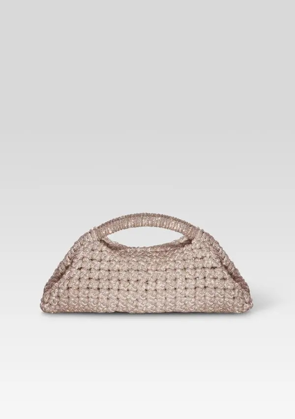 HIBOURAMA Olivia Clutch - Golden Shadow