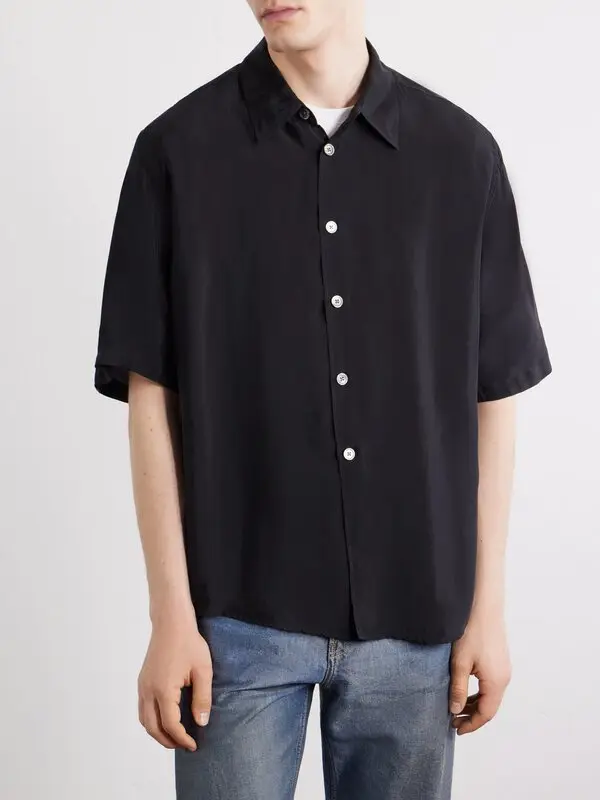 Our Legacy Beyond Satin Shirt - Black