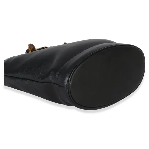 Gucci Gg Diana Bamboo Handle Tote - Black
