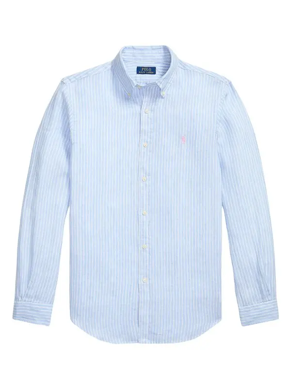 Polo Ralph Lauren Shirt With Logo - Sky Blue