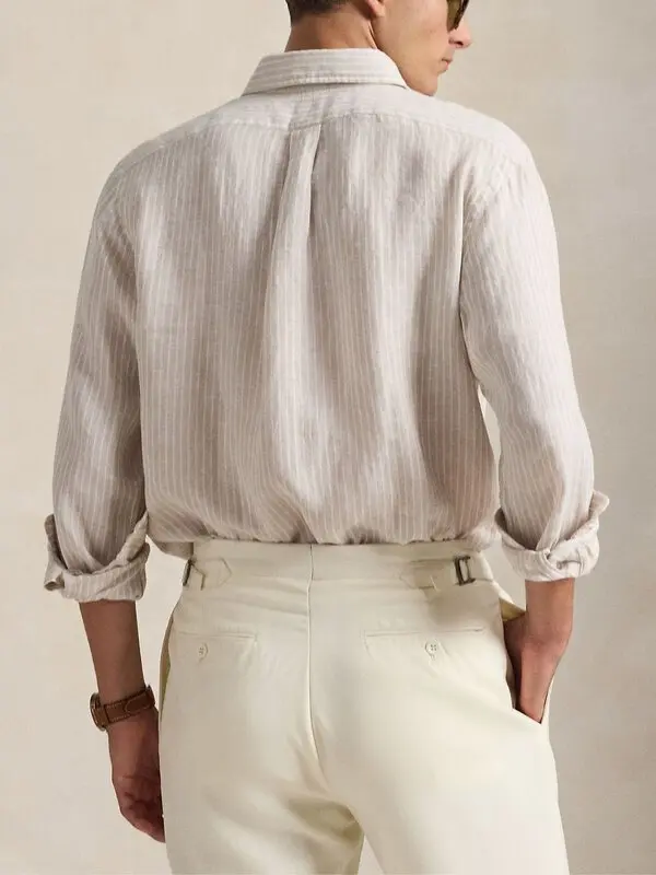 Polo Ralph Lauren Shirt With Logo - Beige