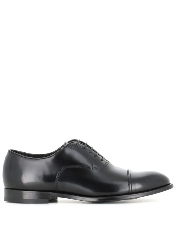 DOUCAL'S Oxford Shoes With Lace-up Closure - Black