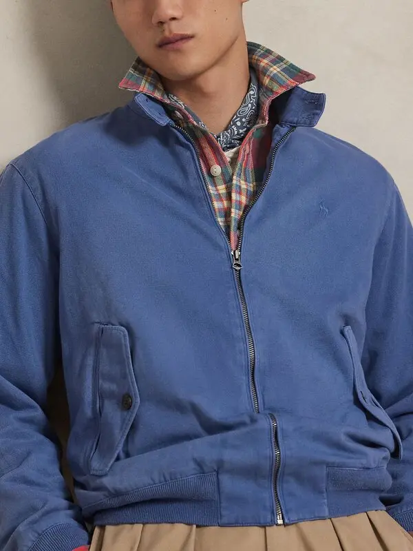 Polo Ralph Lauren Zip-up Blouson Jacket - Blue