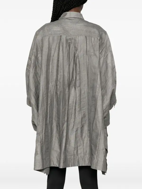Soh Cotton Blend Button Down Blouse