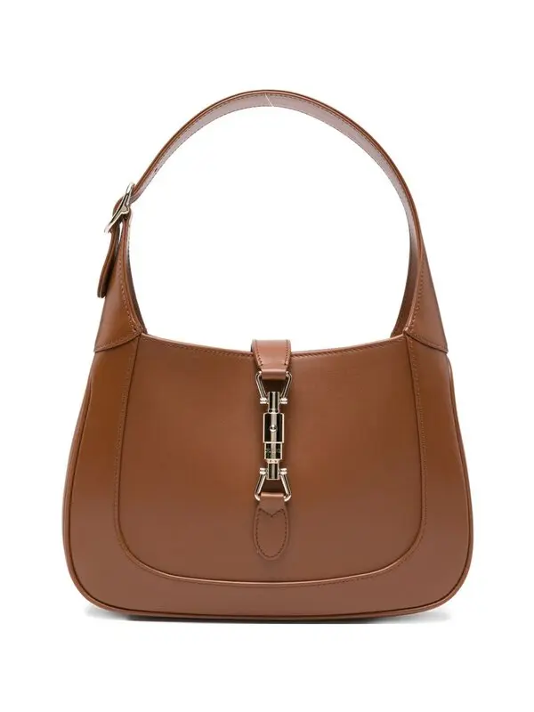 Gucci Jackie 1961 Medium Leather Shoulder Bag - Brown