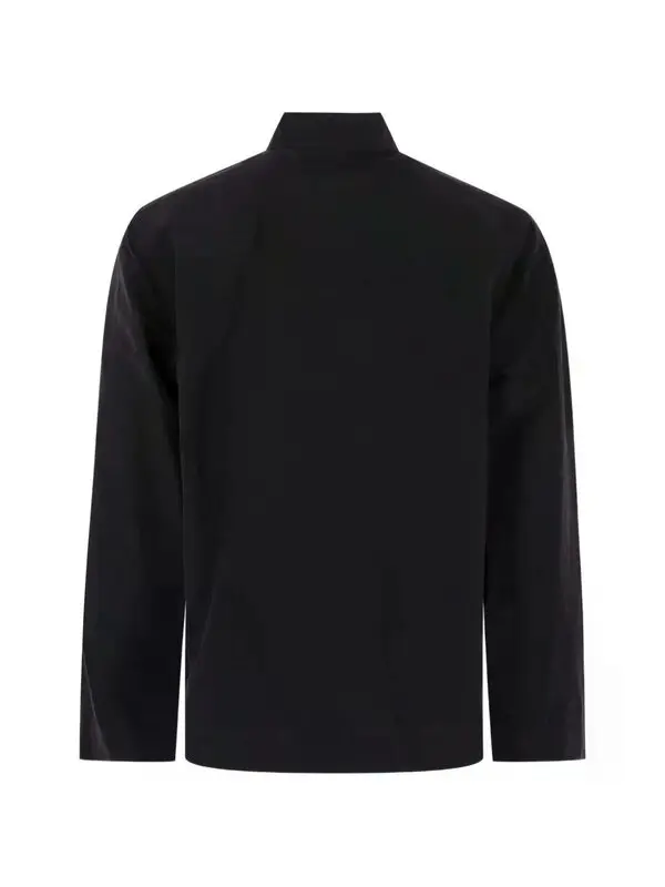 UMIT BENAN Band-collar Chest-pocket Shirt