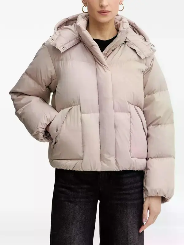 LEVI'S Hooded Puffer Jacket - Pink