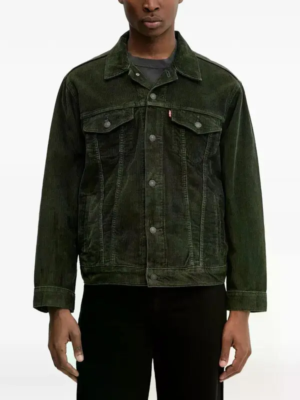 LEVI'S Corduroy Shirt Jacket - Green