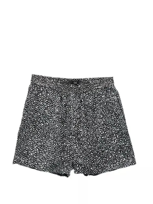 SAPIO Dotted Shorts - Black