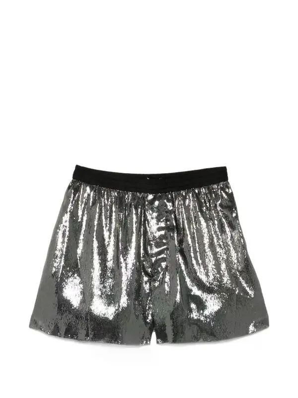 SAPIO Elasticated Shorts - Silver