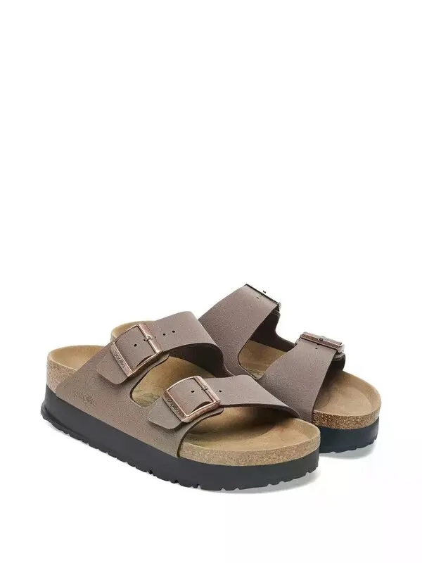 BIRKENSTOCK Arizona Platform Sandals - Neutrals