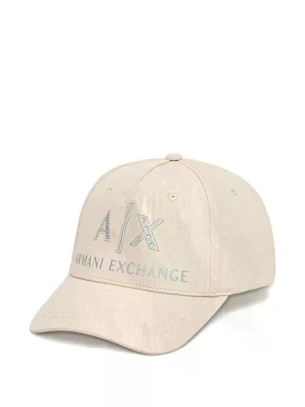 Armani Exchange Logo Baseball Cap - Neutrals
