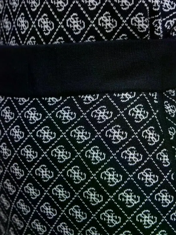 Guess Logo-jacquard Mini Skirt