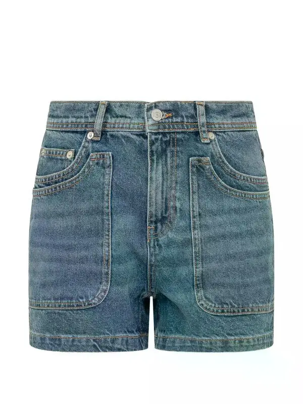 Ba&sh Zevy Pocket Shorts - Blue